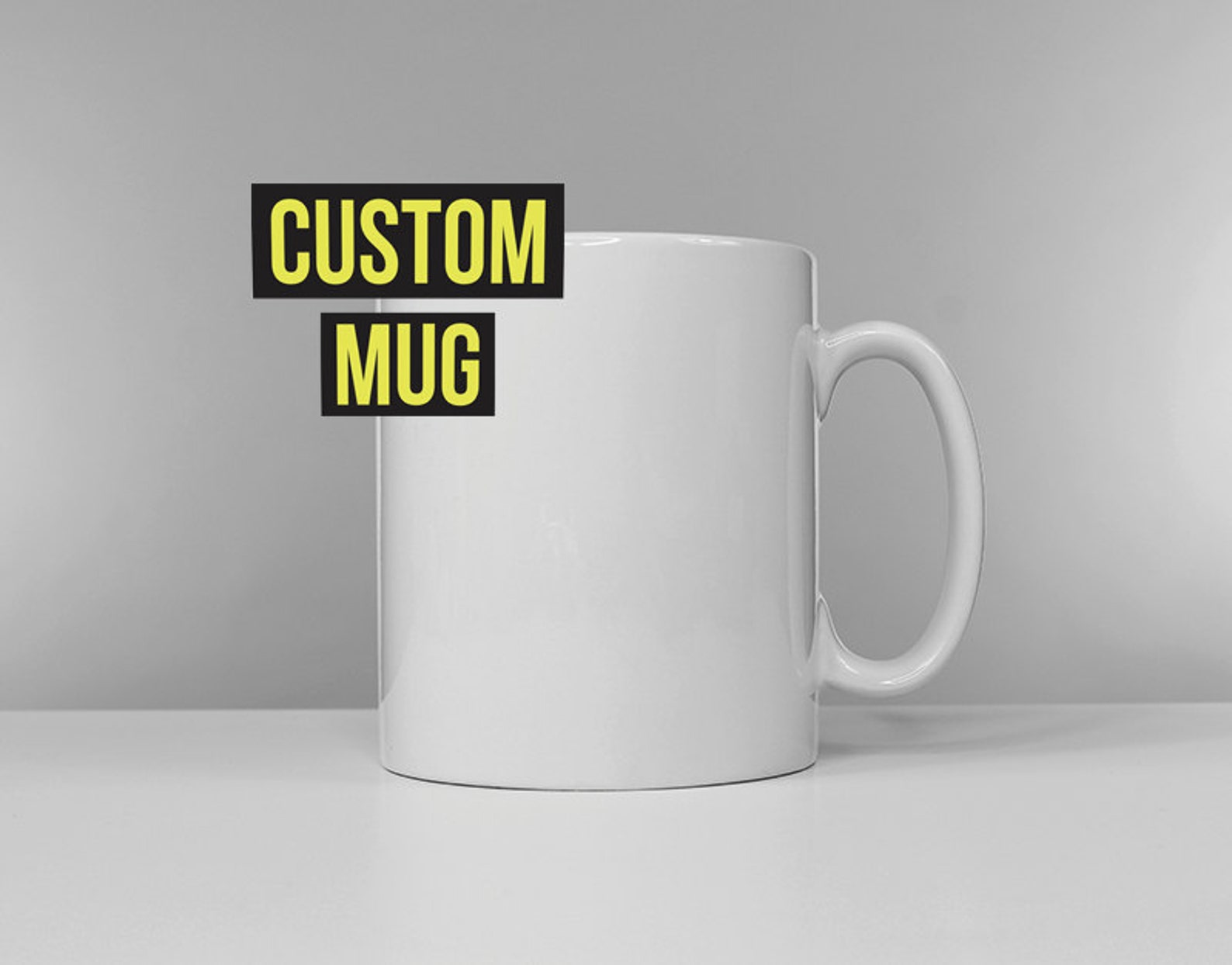 Custom Ceramic Mug Listing Create Your Own Customised Coffee | Etsy UK