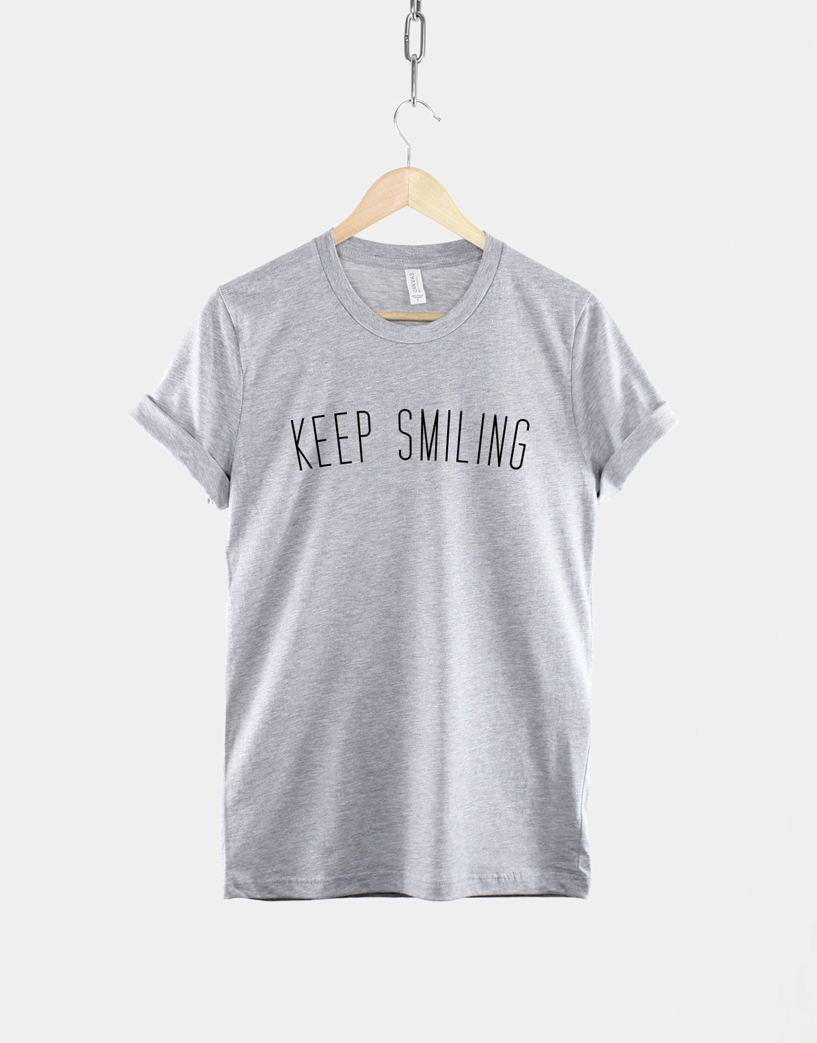 Mental Health T-shirt Keep Smiling Tshirt Happiness - Etsy