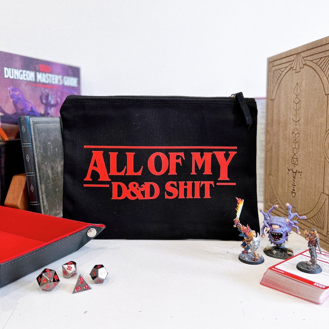 Dungeons and Dragons Dice Pouch: D&D Accessory Bag - Etsy UK