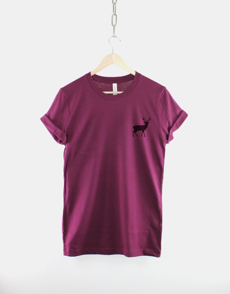 Stag Logo Mens Fashion T-Shirt | Etsy