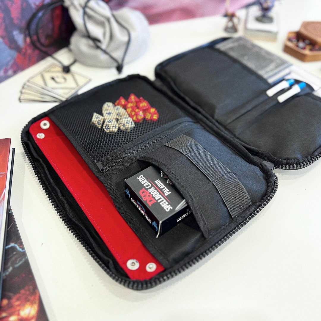 Dungeons and Dragons Zip up Organizer: Tabletop Game Storage - Etsy