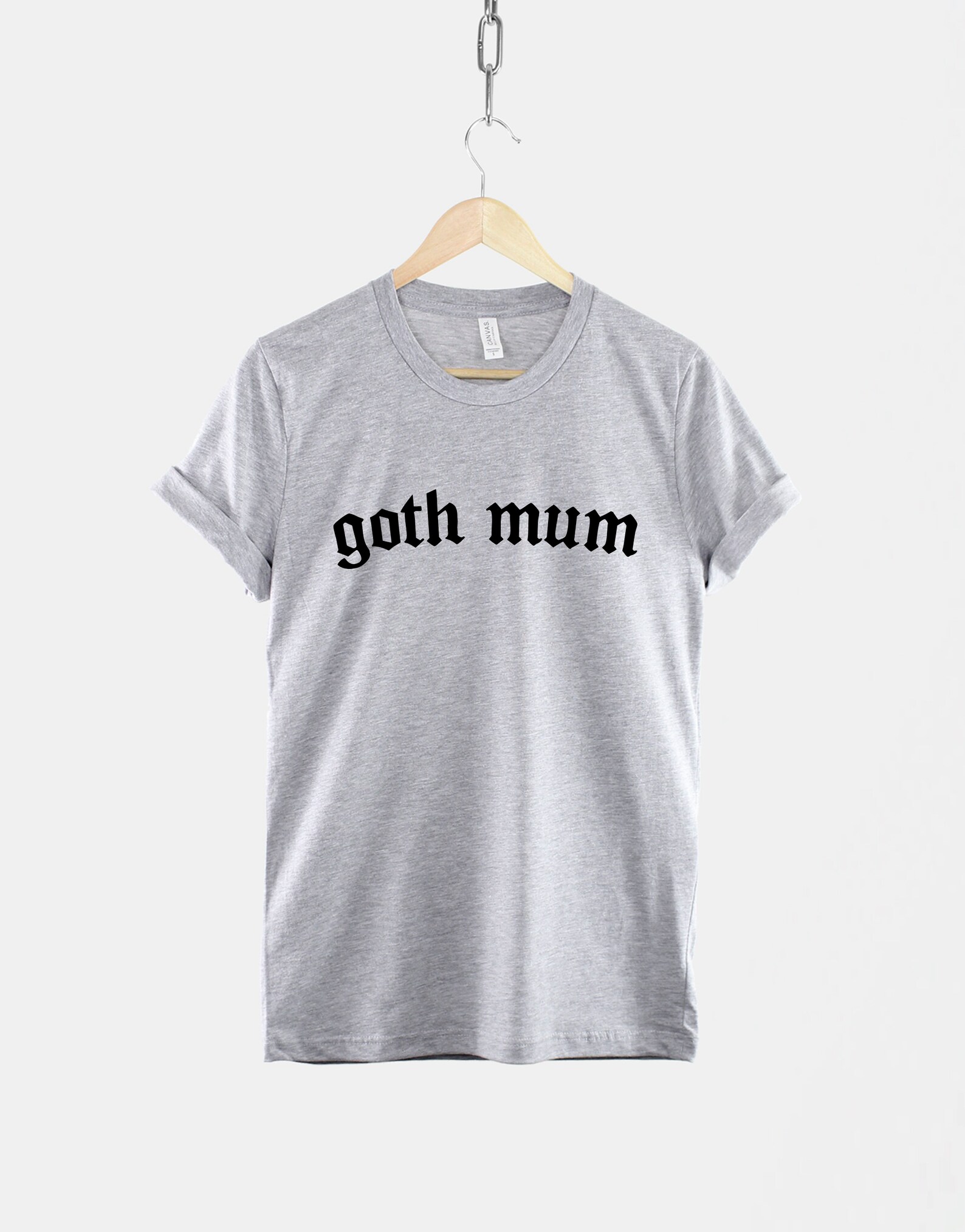 Goth Mom Shirt - Goth Mum T-shirt - Goth Mom Gifts - Gifts for A Gothic ...
