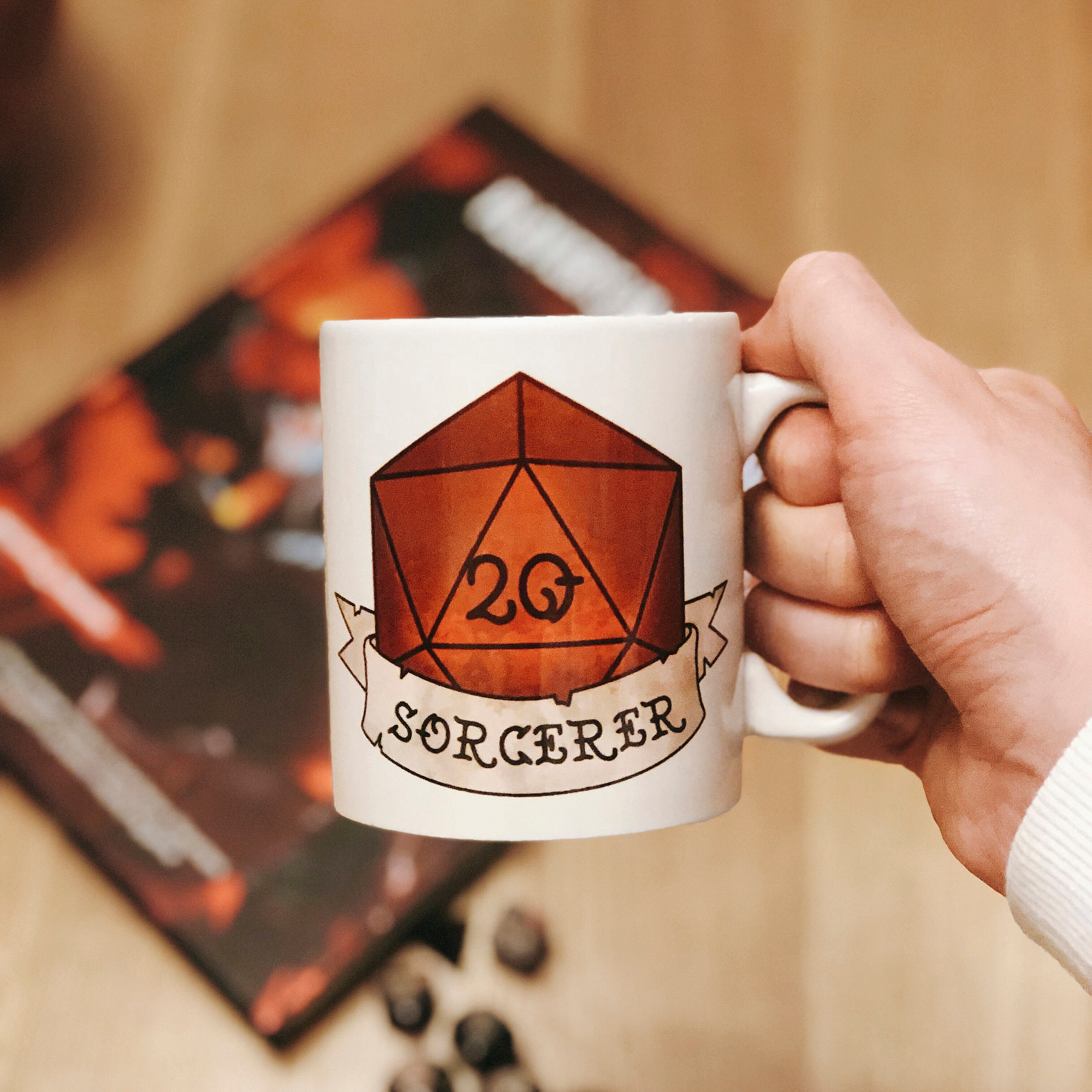 Personalized Dnd Mugs Customisable Dungeons and Dragons - Etsy UK