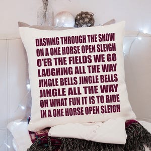 Jingle Bells SVG - Dashing Through the Snow SVG - Subway Art SVG ...