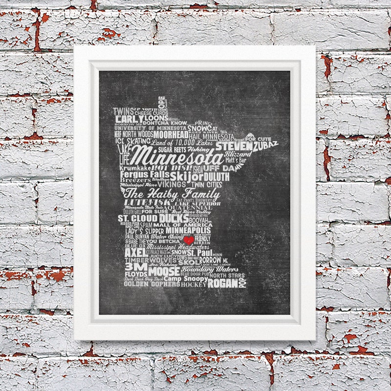 Minnesota Wall Art - Etsy