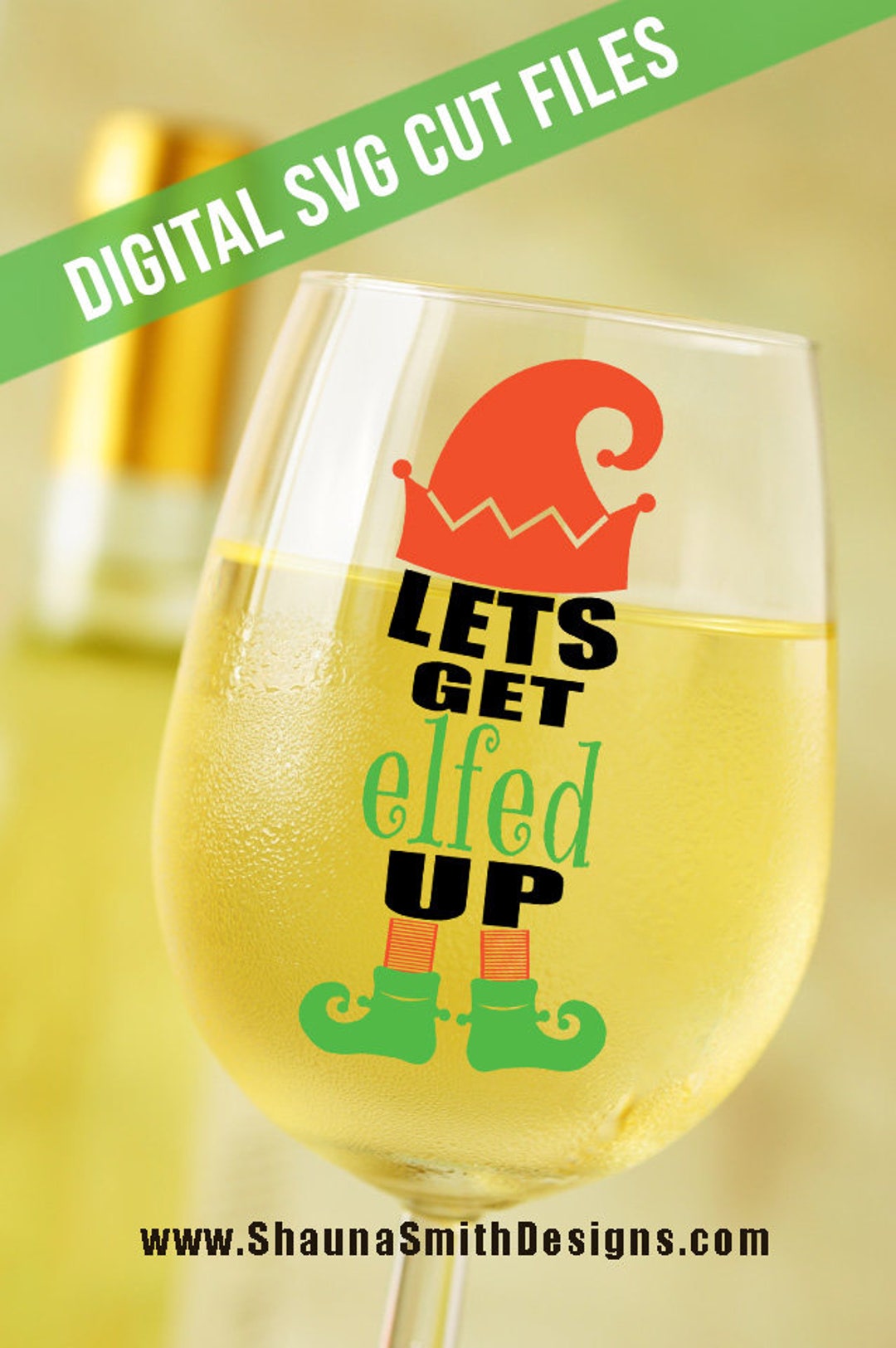 Let's Get Elfed up SVG - Christmas Svg - Christmas Table Decoration ...