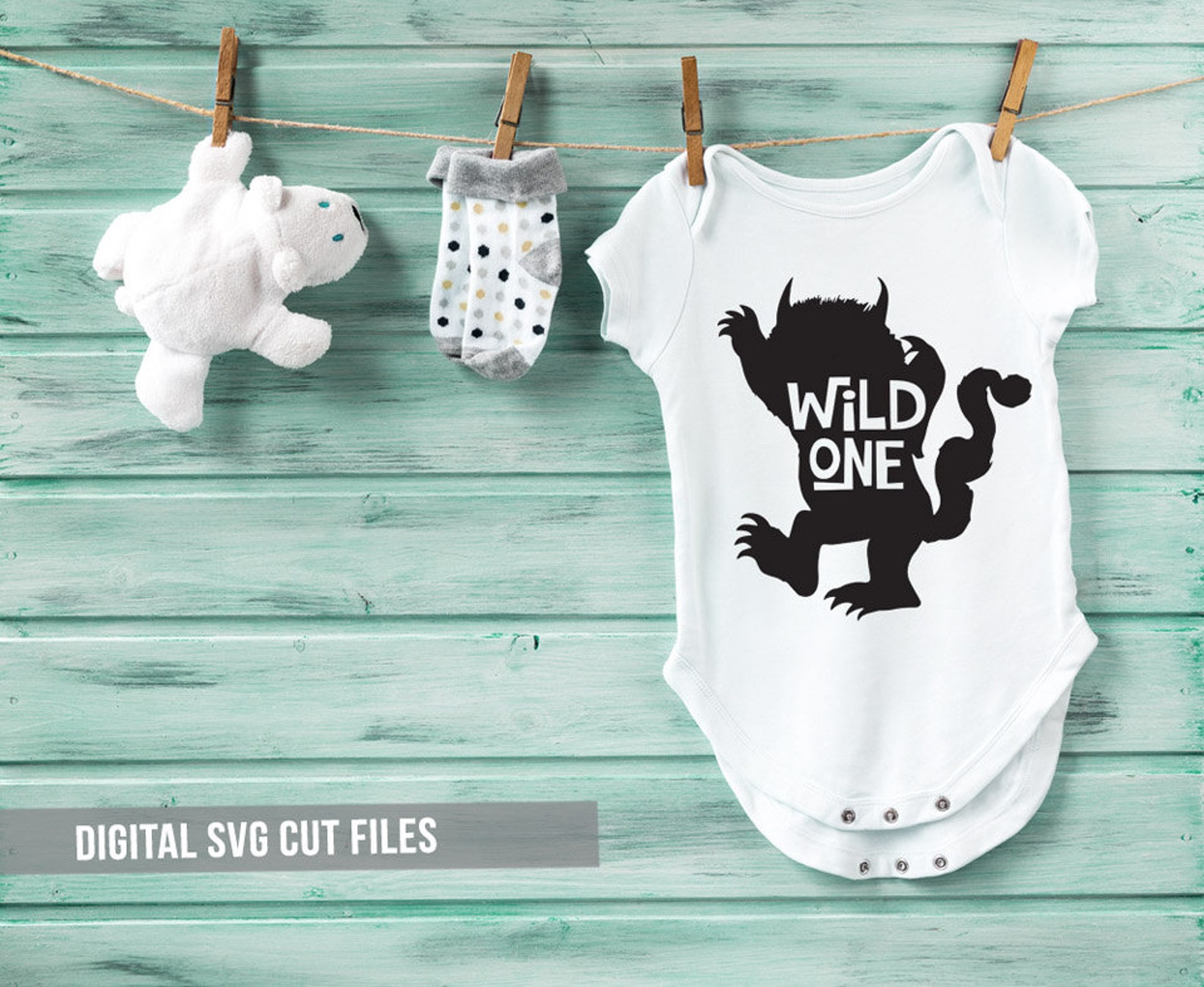 Wild One SVG Where the Wild Things Are SVG Wild Things SVG | Etsy