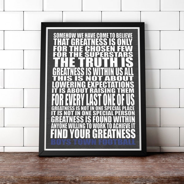 Football Subway Art - Etsy