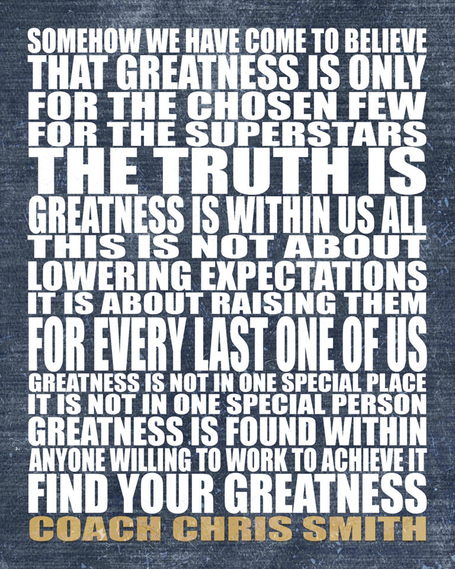 Sports Subway Art -PERSONALIZED Coach Gift - Inspirational Subway Art ...