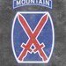 10th Mountain Division Insignia Chalkboard Artwork - Personalized With ...
