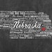 Personalized Family Name Sign - NEBRASKA Gift - Nebraska State Sign ...