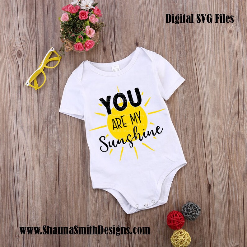 You Are My Sunshine SVG - Baby SVG - Sunshine SVG - Nursery Svg - Sun ...
