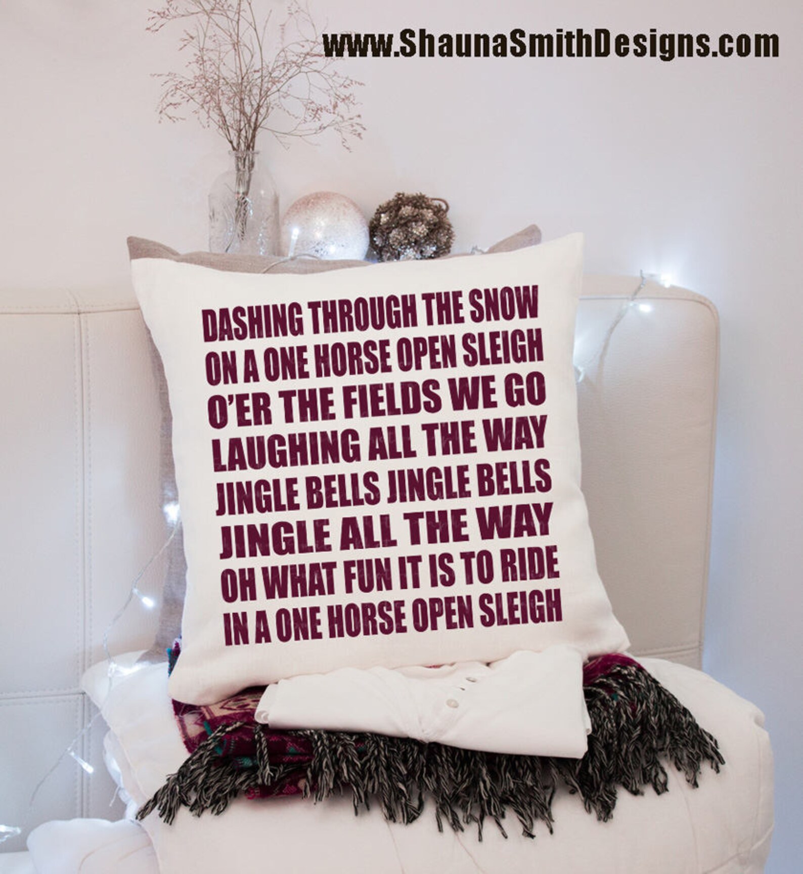 Jingle Bells SVG Dashing Through the Snow SVG Subway Art - Etsy