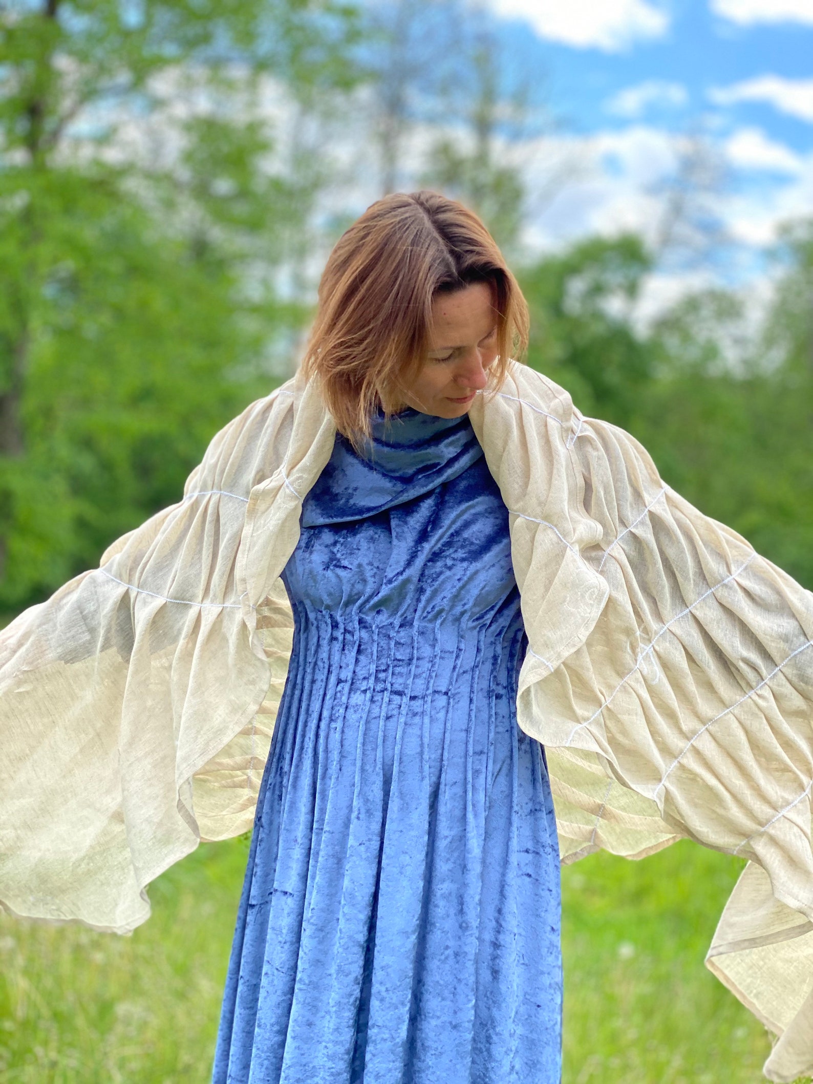 New Handmade Gift to HER ~ READY to SHIP ~ Unique Scarf ~ Accesories ...