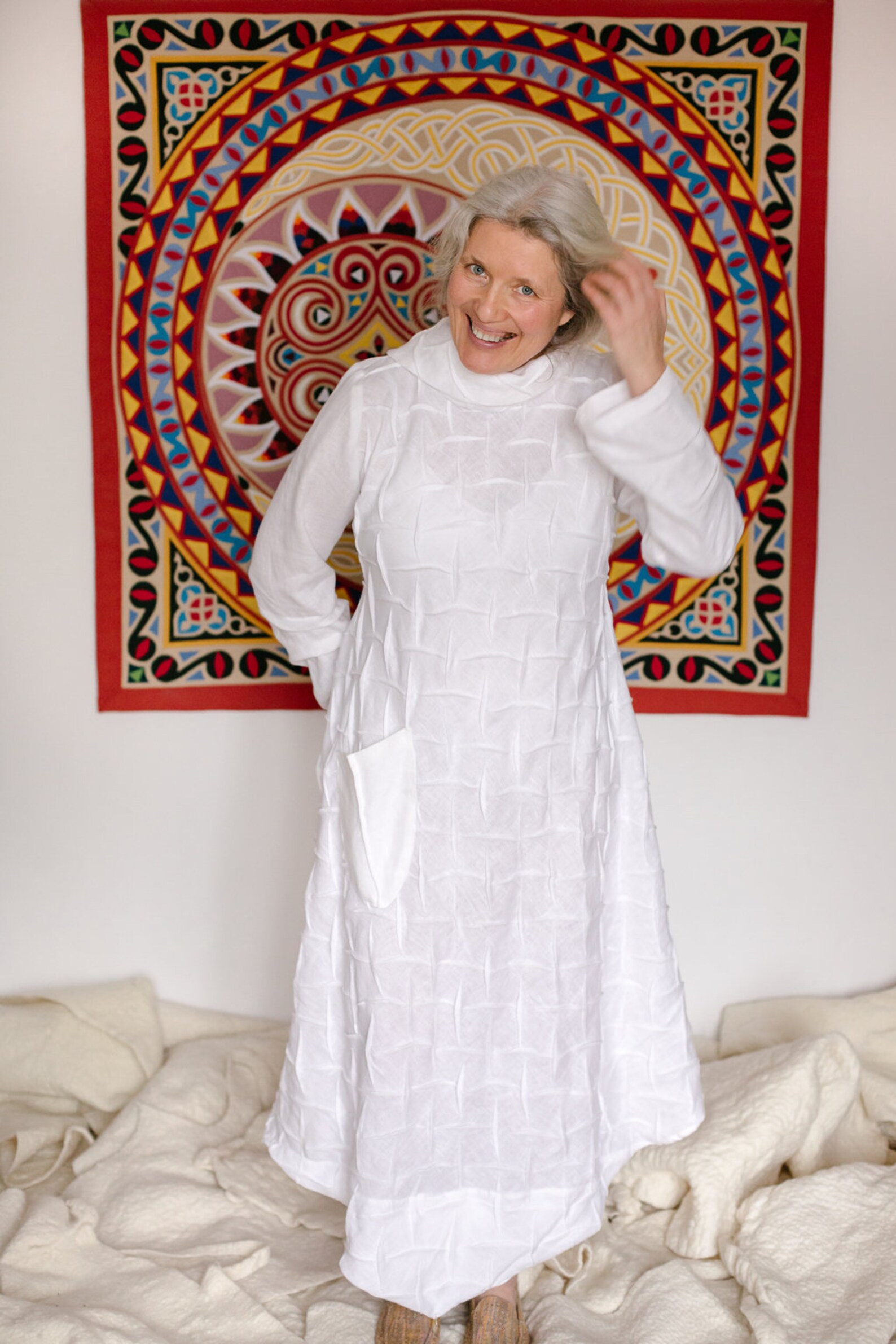 Angel Dress / Unique Wedding Dress / Oversized / Toga Dress / - Etsy