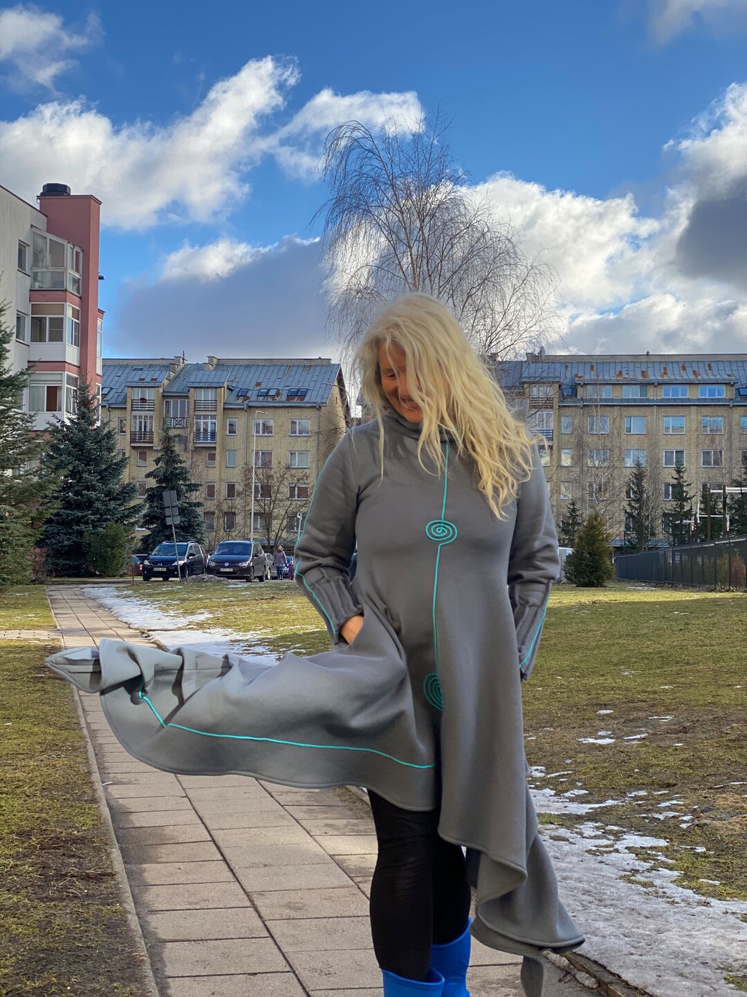Grey Comfy Cozy Sport Top - Sporty Grey Top - Comfortable Fitness Gear ...