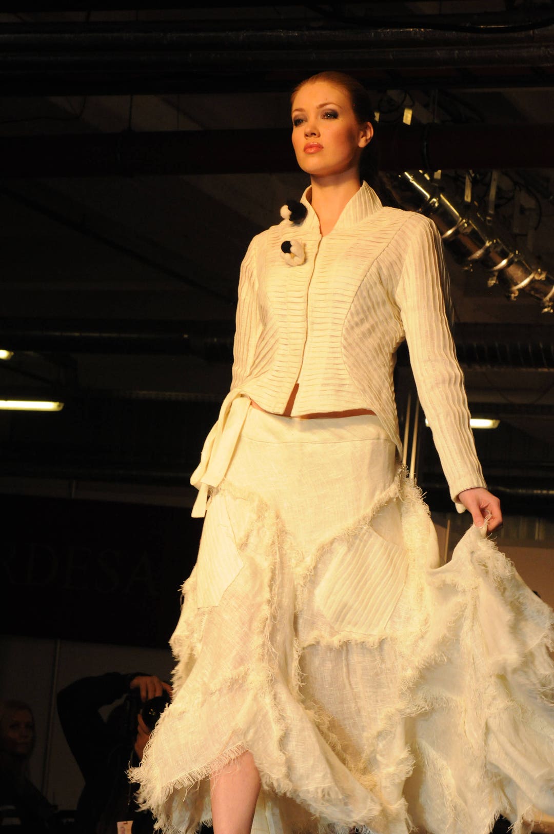 Unique Contemporary Designer / Fairy Skirt / Womens Clothing / Linen ...