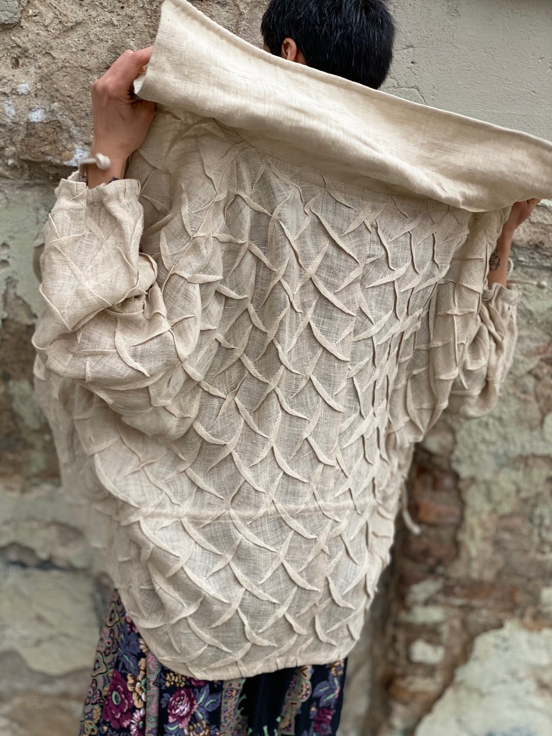 Unique Linen Blazer - Dressy Jacket Style - Custom Tailored Jacket ...