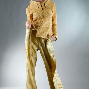 Linen Jacket / Jackets for Women / Yellow Top / Linen Shirt Jacket ...