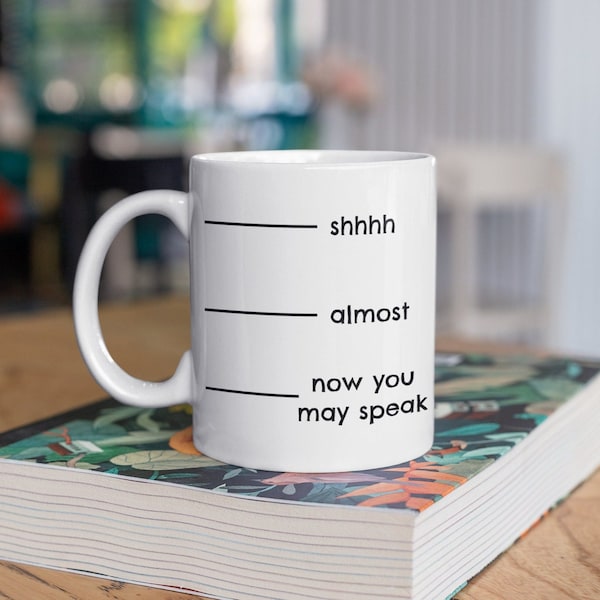 Now You May Speak - Etsy