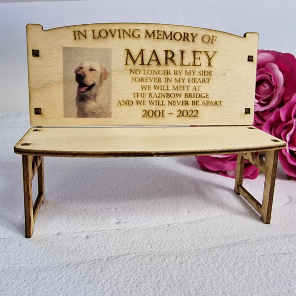 Memorial Bench - Etsy