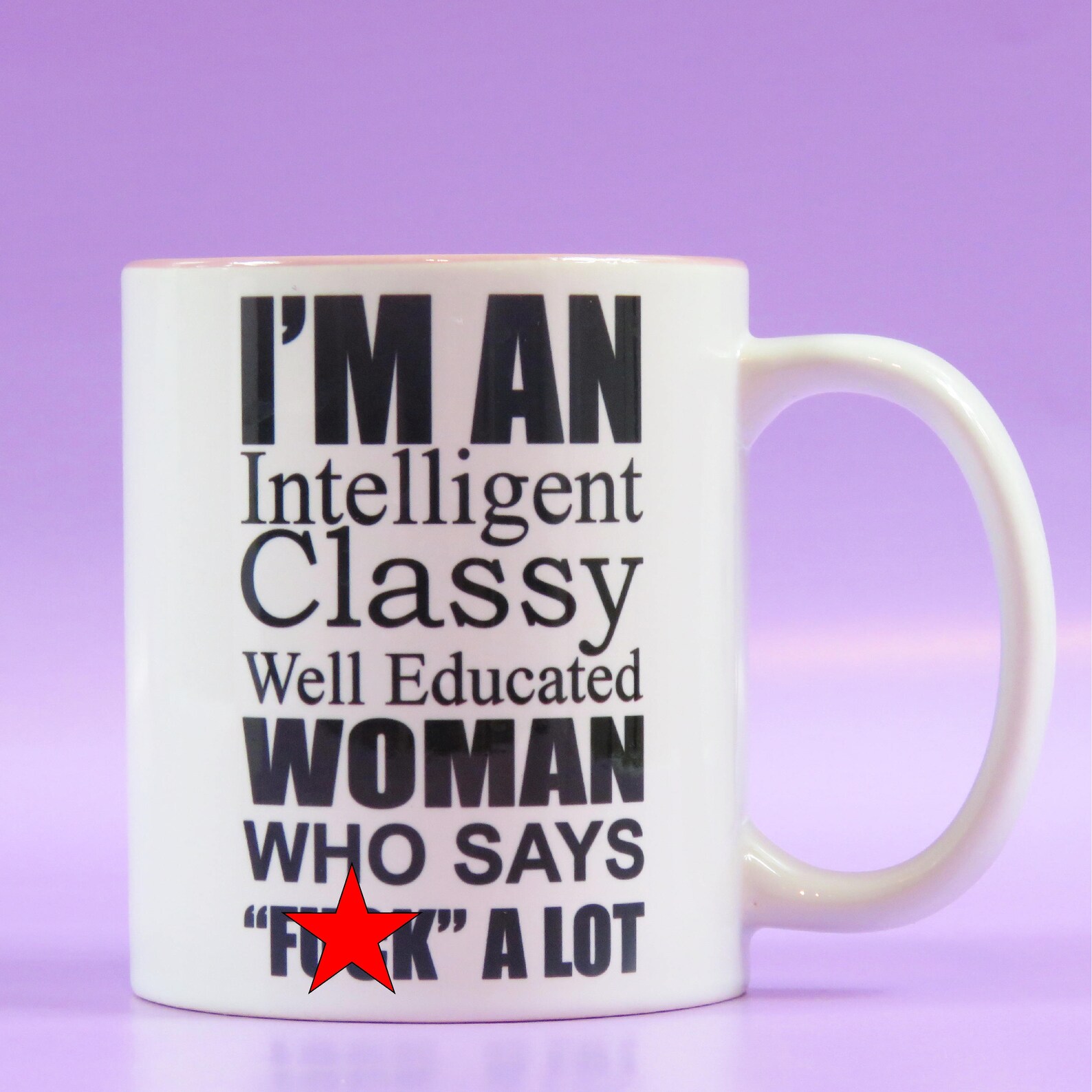 Mature Sweary Mug I'm an Intelligent Classy Well | Etsy