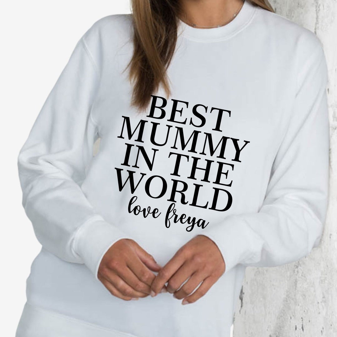 Best Mummy in the World | Best Mum Jumper | Mothers Day Present | New ...