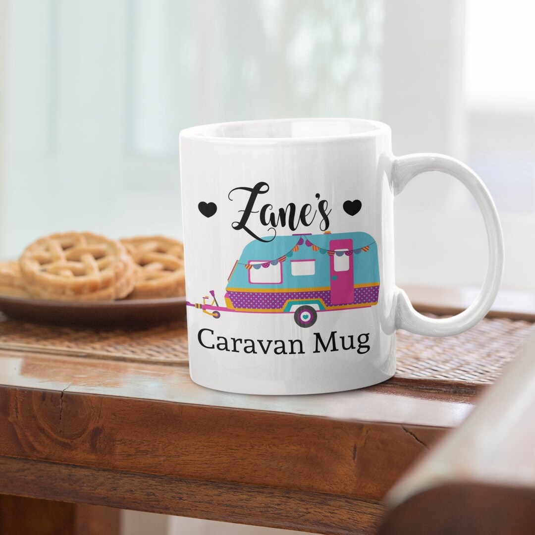 Personalised Caravan Mug Caravan Cup Caravan Gift Caravan Decor Camping ...