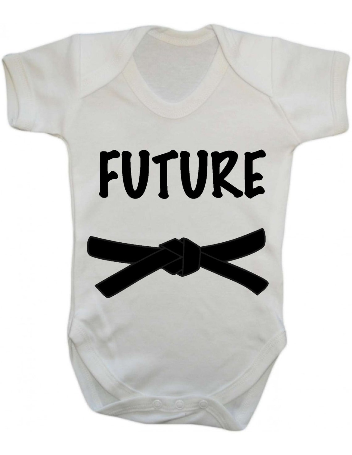Future Blackbelt Karate, Judo, Taekwondo, Jujutsu - Baby Grow Vest ...