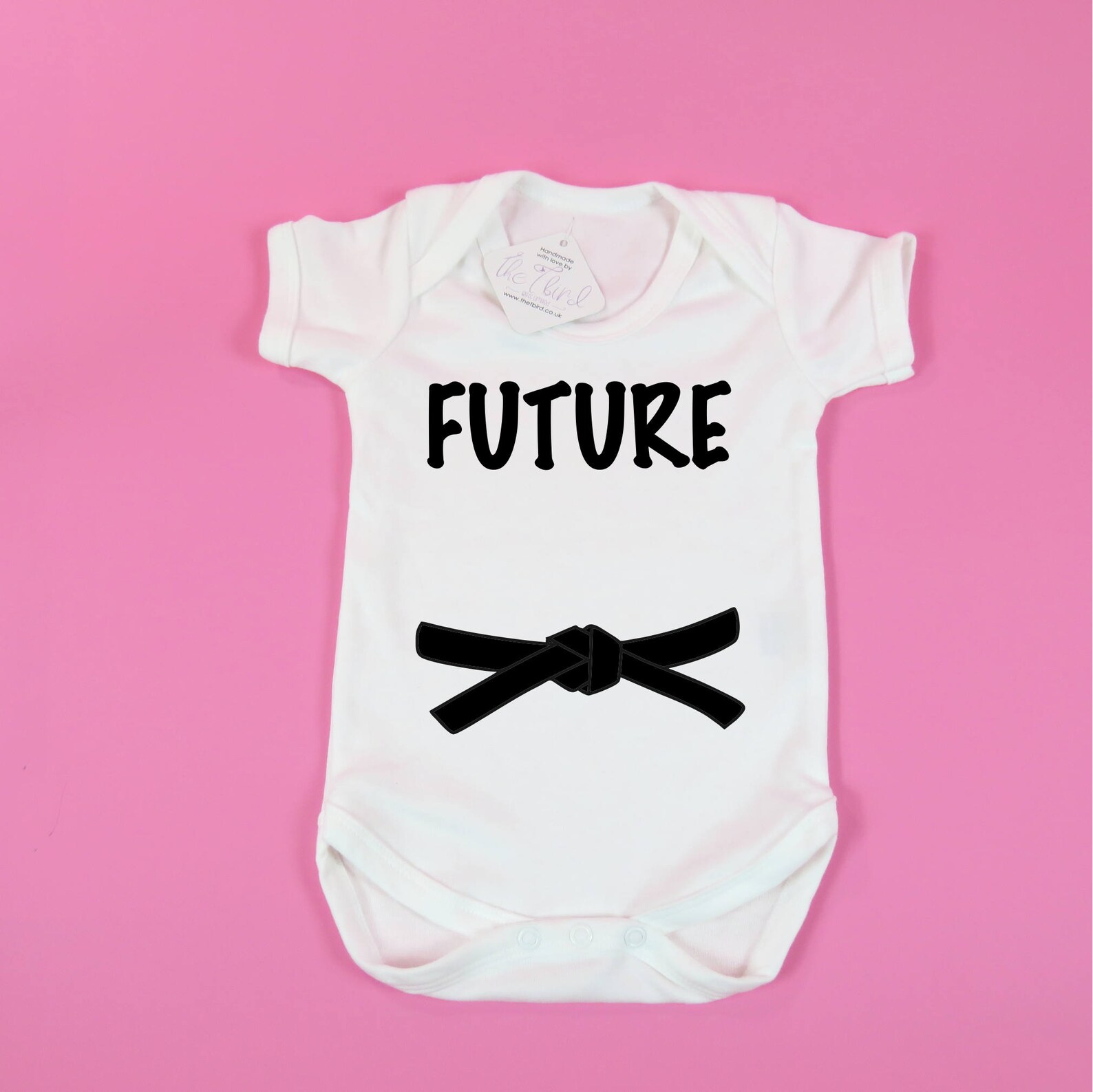Future Blackbelt Karate, Judo, Taekwondo, Jujutsu - Baby Grow Vest ...