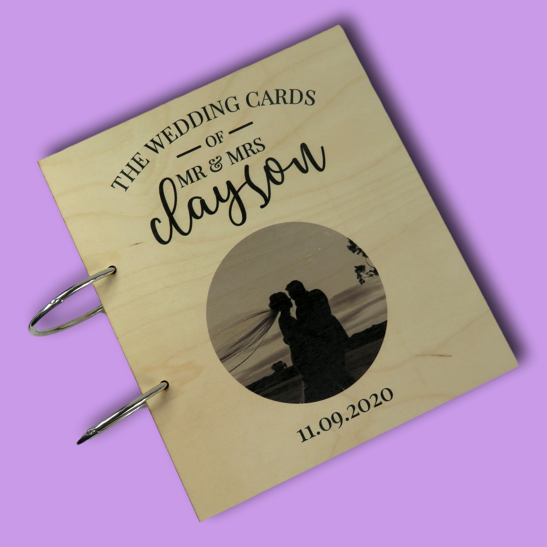 Wedding Card Book Wedding Card Keepsake Personalised Wedding - Etsy UK