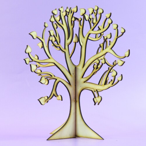 Beautiful Lasercut Wooden Freestanding 3D Large Tree Craft - Etsy