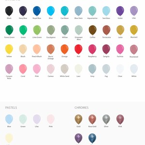 Custom DIY Balloon Garland Kit | Create Your Own | Choose You Colours ...