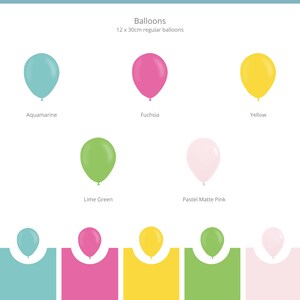 Summer Balloon Bunch 12 Pack 30cm - Etsy