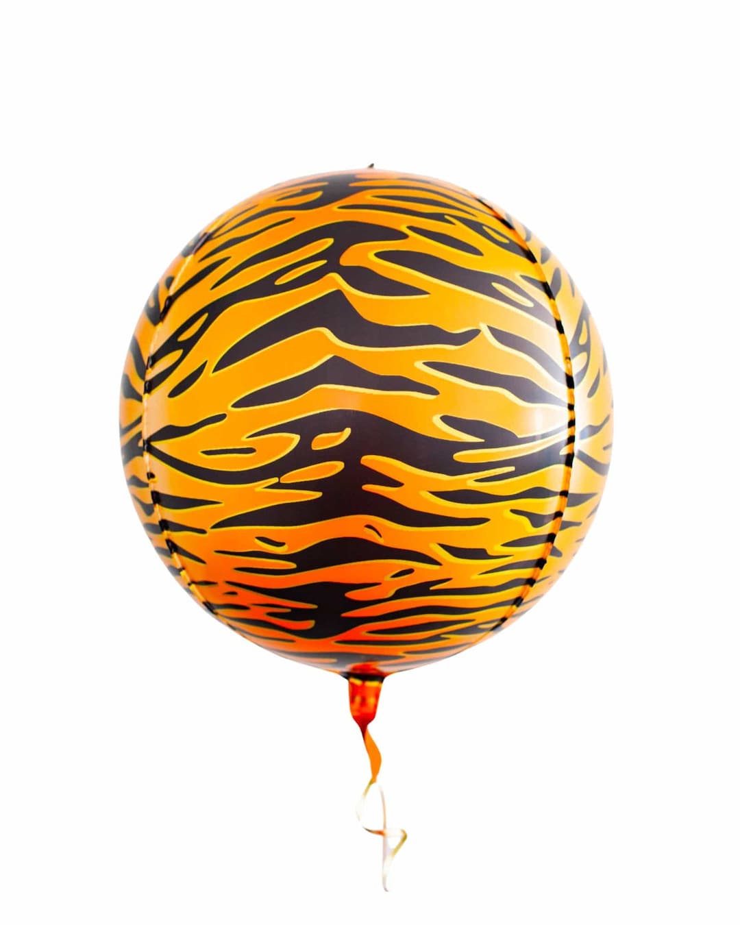 Tiger Print Foil Orbz Balloon, Jungle Party Decorations, Safari Theme ...