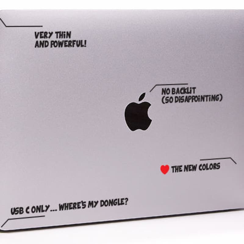 MacBook Decal - Etsy