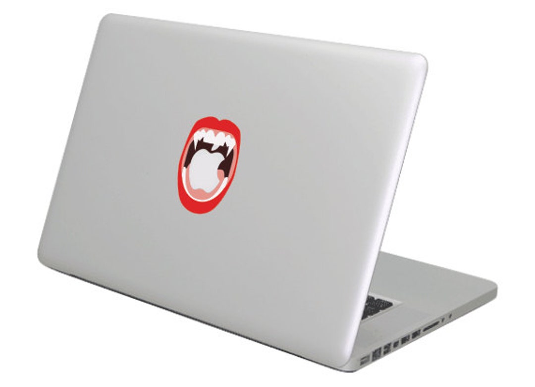 Vampire MacBook Decal Sticker Fits All Sizes. Laptop People Love Apple ...