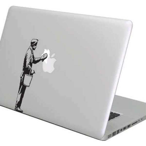 Banksy Wall Decal - Etsy