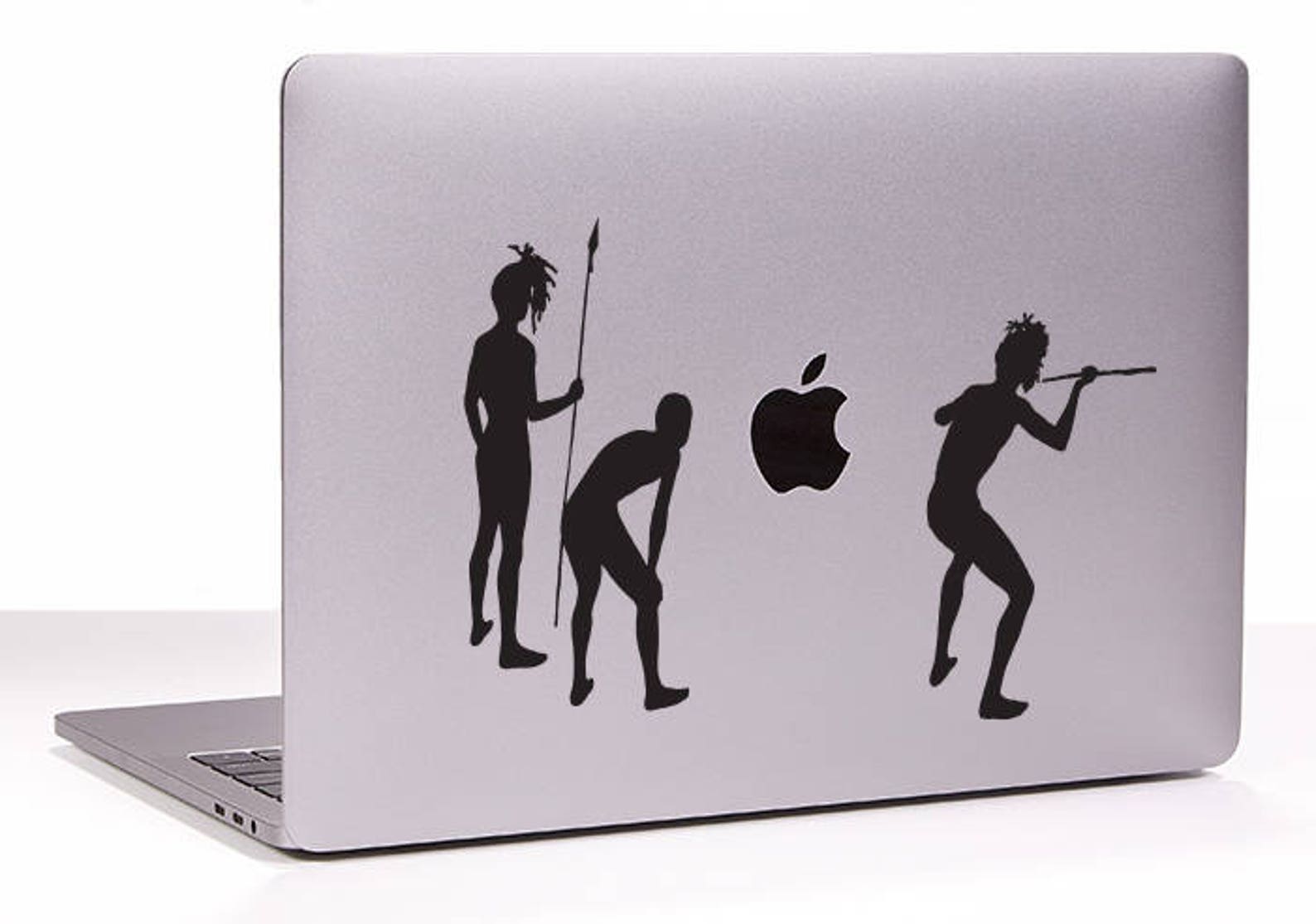 Banksy Primal Natives Hunt MacBook Decal Sticker, Choose Your Size. - Etsy