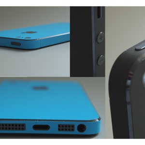 Apple iPhone 4, 4s, 5, 5s, SE Skin Wrap Back + Frame - Etsy