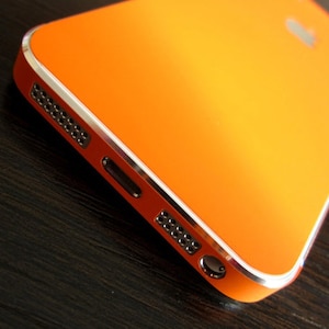 Apple iPhone 4, 4s, 5, 5s, SE Skin Wrap Back + Frame - Etsy