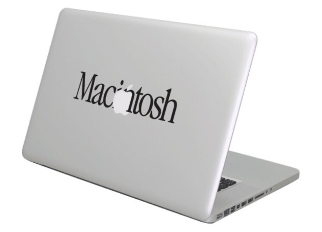 Macintosh Retro MacBook Decal Sticker. Fits All Sizes. - Etsy