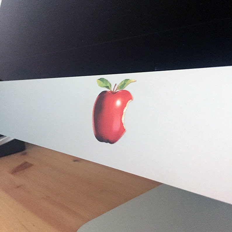 Apple Replacement Logo Imac Decal Sticker. | Etsy