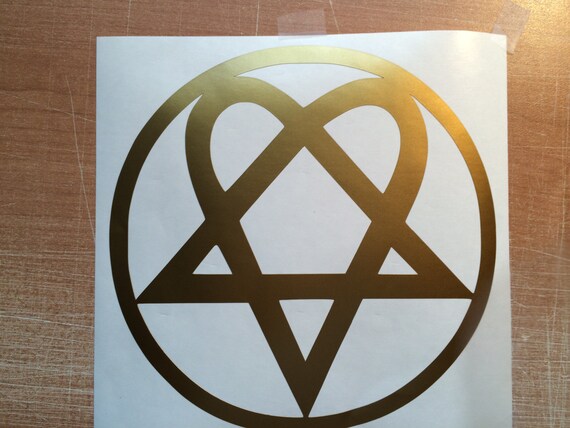 Heartagram Outline