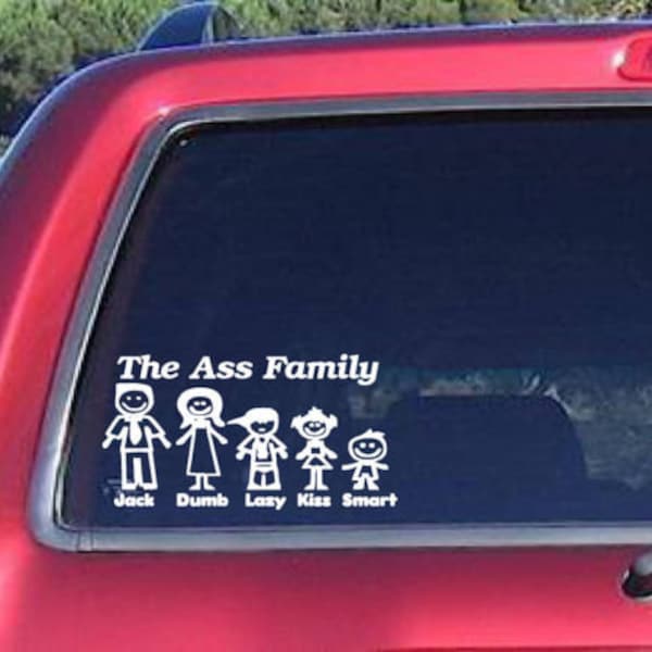 The Ass Family - Etsy
