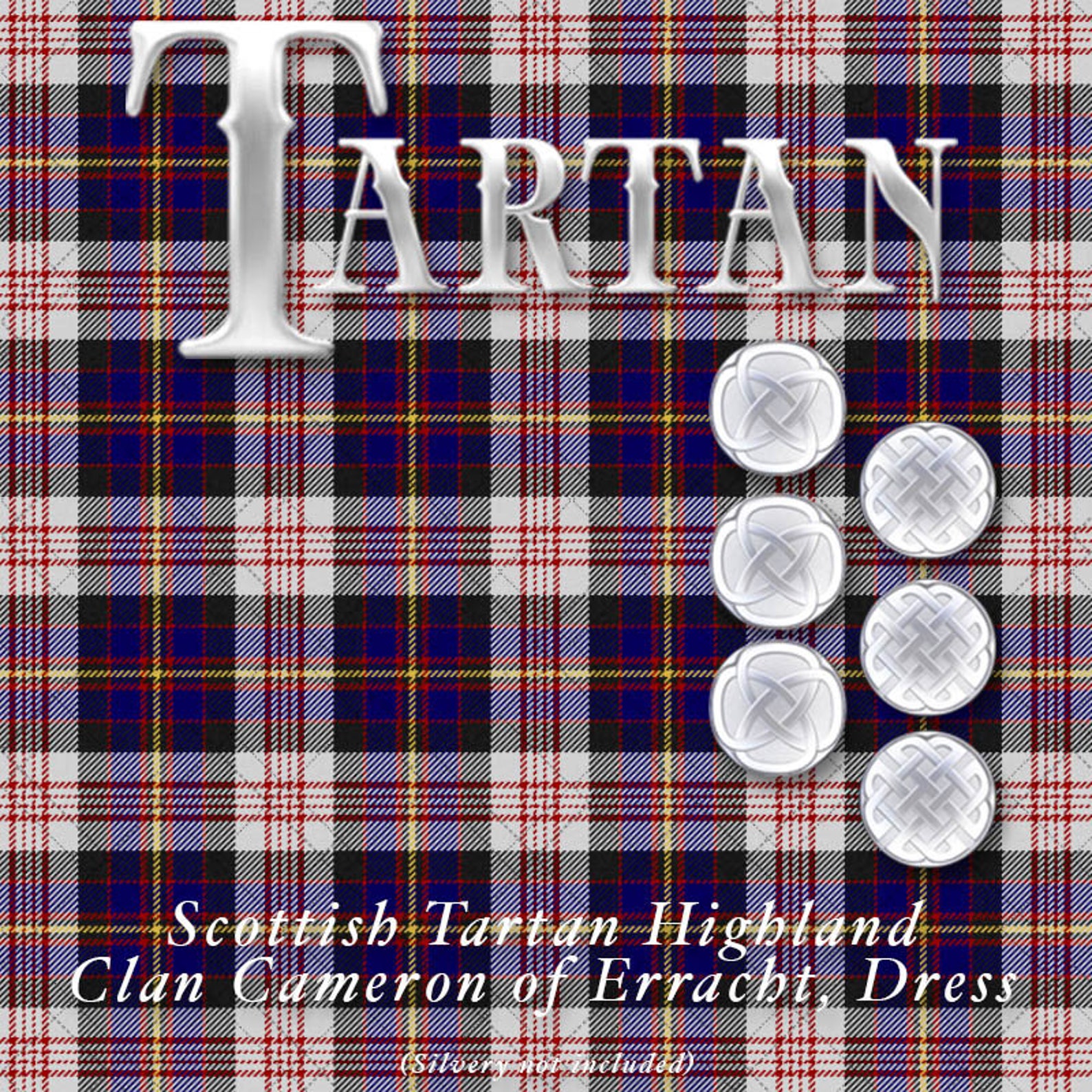 Digital Printable Scottish Tartan Plaid: Highland Clan Cameron of ...
