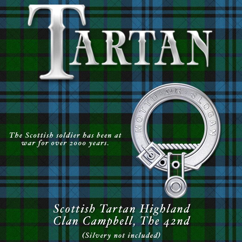 Digital Printable Scottish Tartan Plaid: Highland Clan Campbell ...