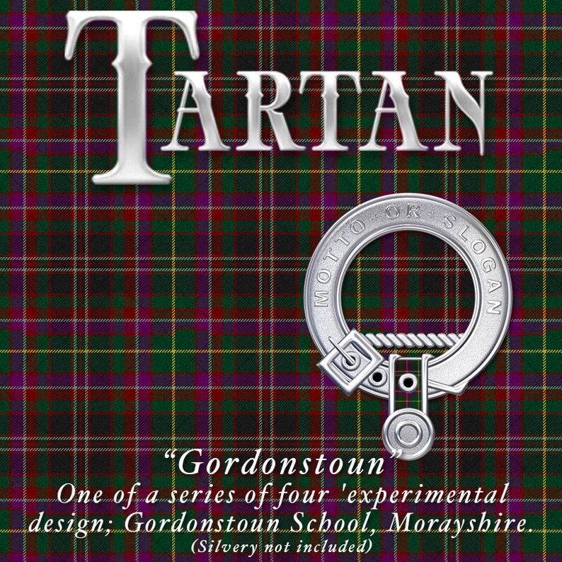 Digital Printable Scottish Tartans: Highland Clan Gordon, Old Chief’s ...