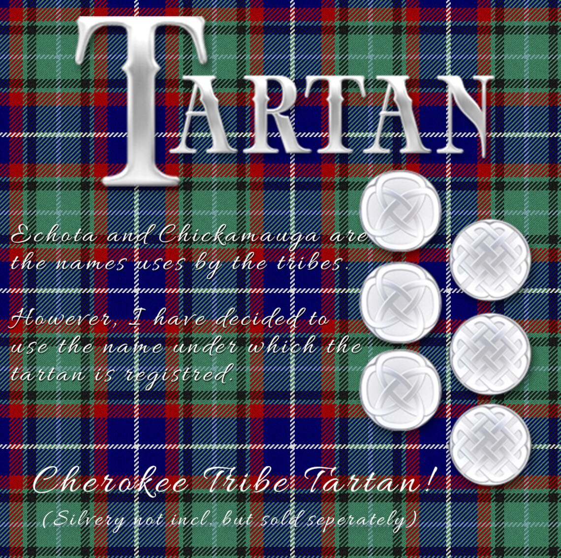 American Tartans / US Tartan, Cherokee, Italian, Jewish, Scottish ...