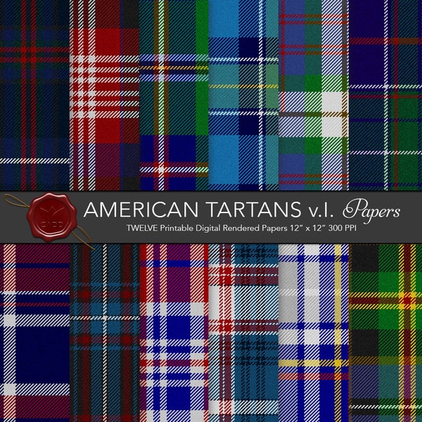 Tartan Paper - Etsy